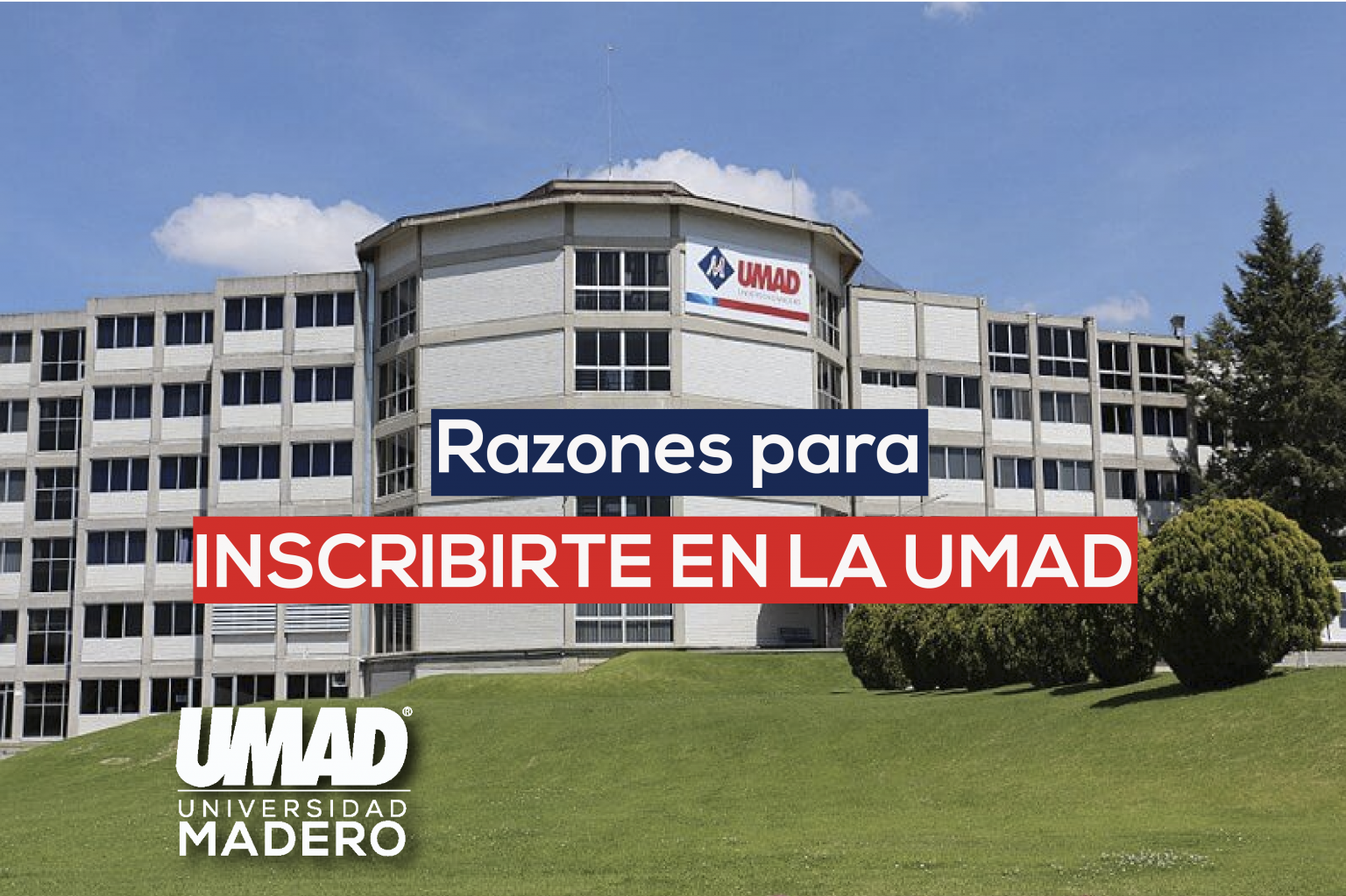 Razones para inscribirte a la UMAD – UMAD