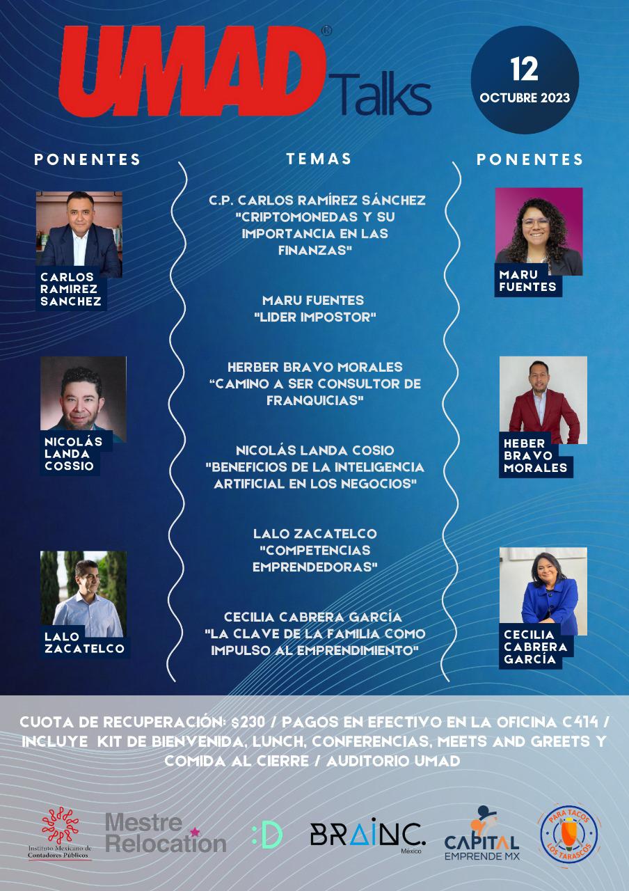 Actualízate con el UMAD Talks – UMAD